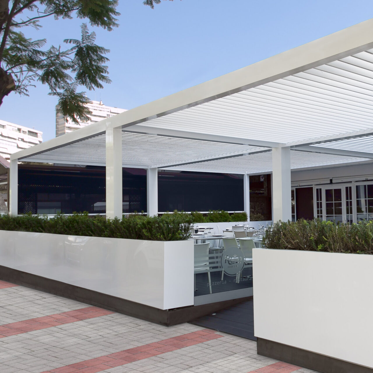 Commercial pergolas, premium quality, custom design - My Aluminum ...